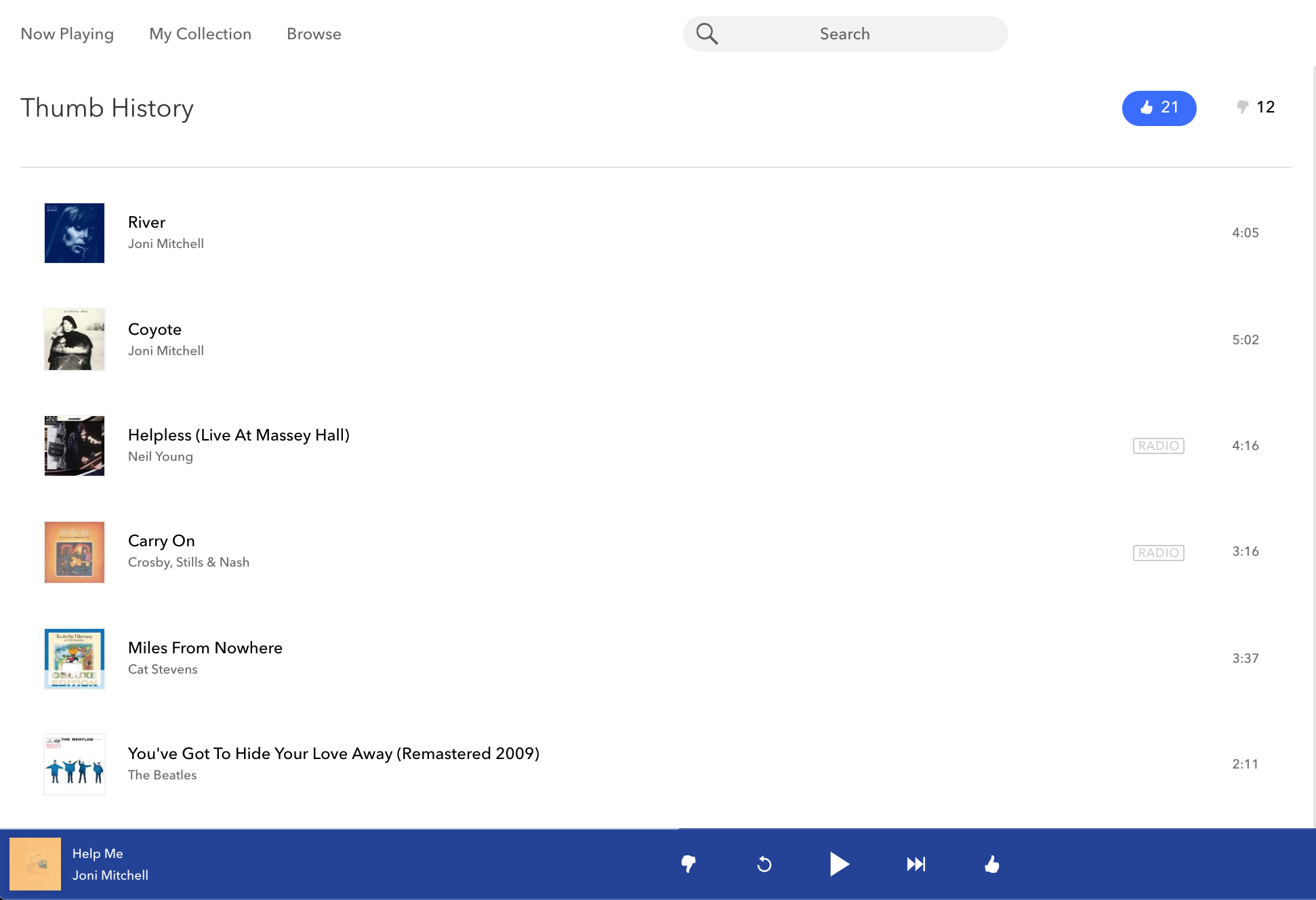 Solved: More female artists on station - Pandora Community