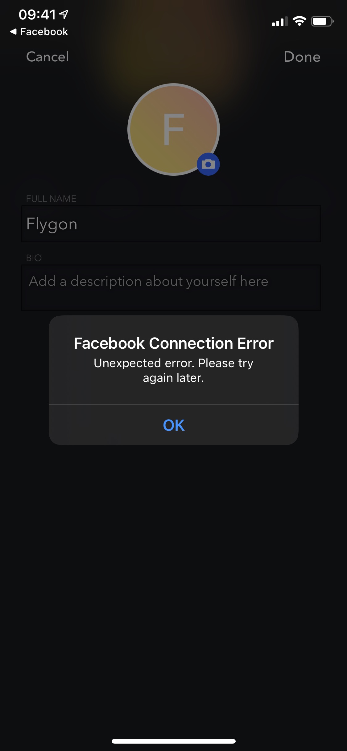 Solved: Unable to connect to Facebook account - Pandora Community