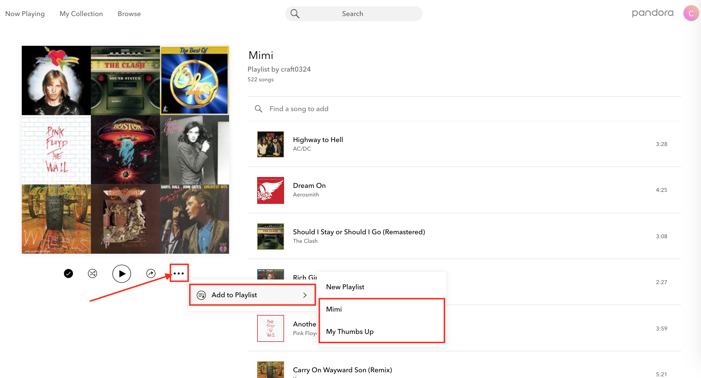 How to merge playlists - Pandora Community