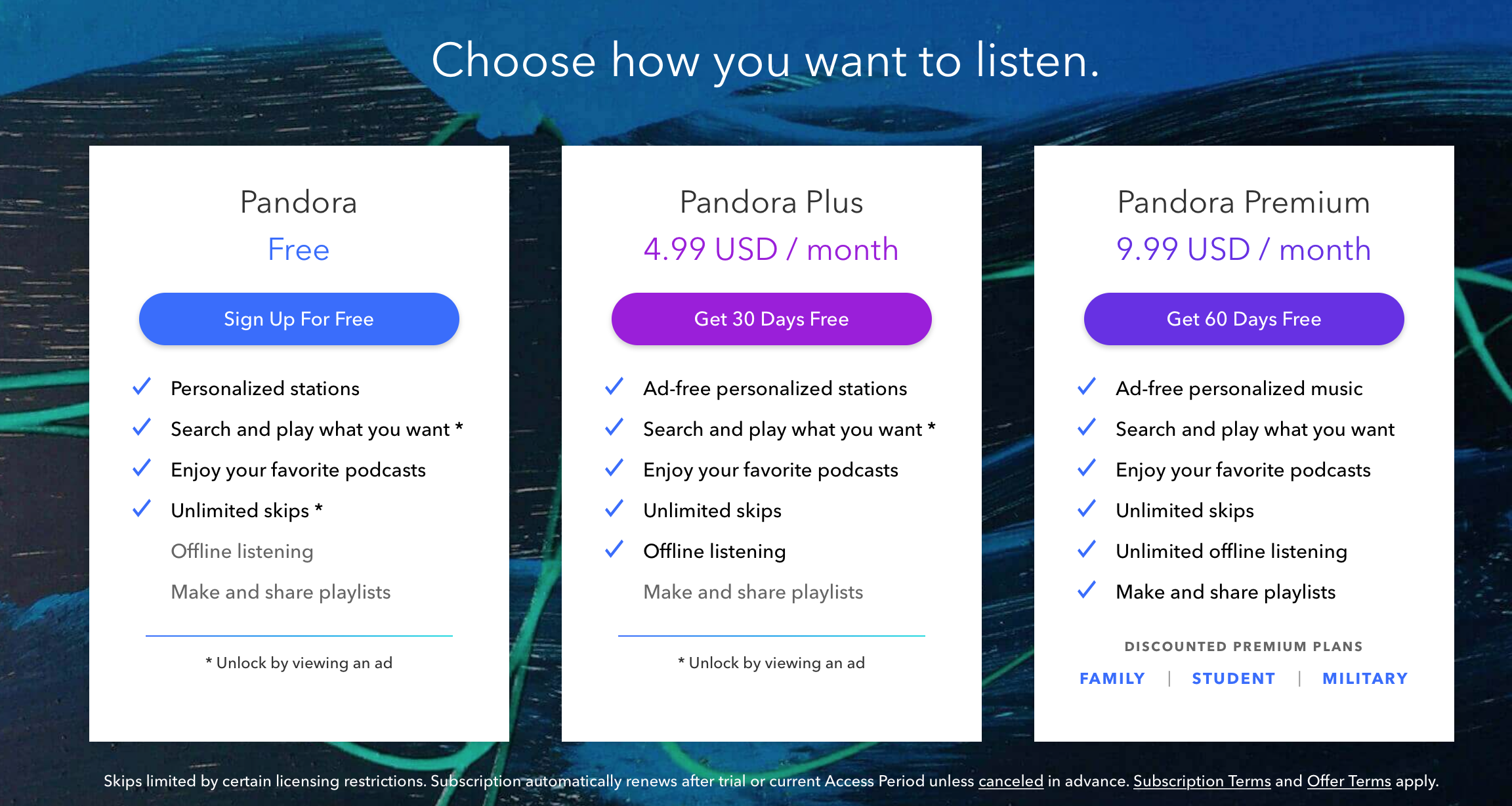 Casting Songs to Sonos with Plus - Pandora Community