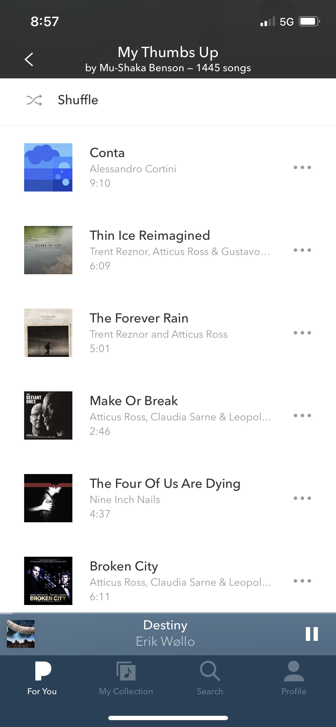 Transitions to AutoPlay in the Middle of Playing M... - Pandora Community
